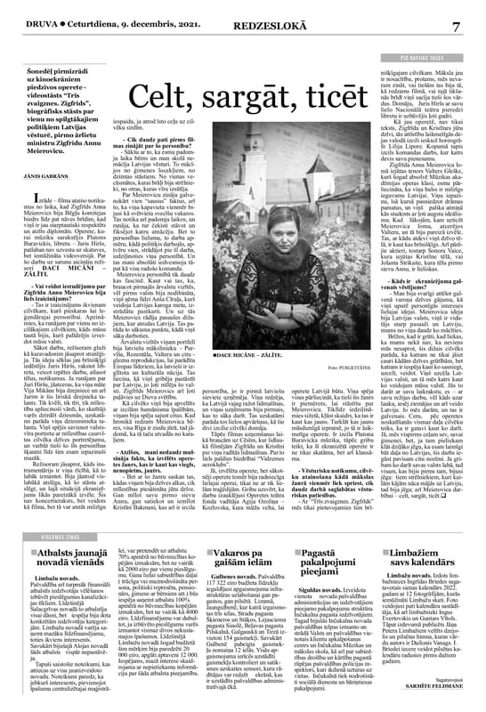 lASIET InTERVIJU ar oriģināl­operetes “Trīs zvaigznes. Zigfrīds ...